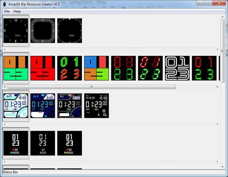 Amazfit Bip Resource Creator: Create your own Amazfit Bip Watchfaces ...